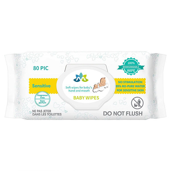 99% Pure Water Baby Wet Wipes Paraben And Alcohol Free Wet Wipes For ...